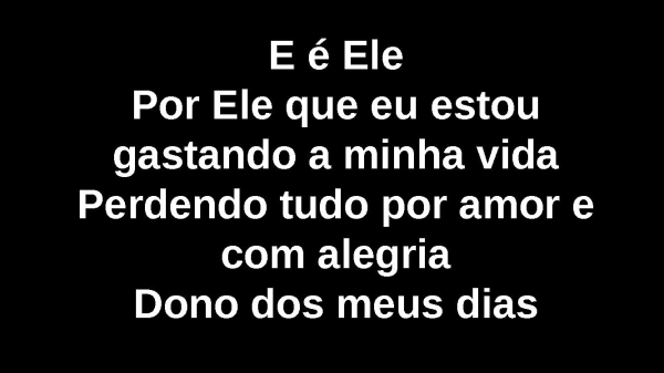 É Ele - Drops INA | Slide Gospel