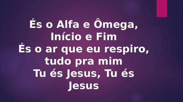 ALFA E OMEGA | Slide Gospel