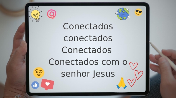 Conectados Com Deus | Slide Gospel