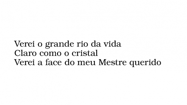 Além do Rio Azul - Voz da Verdade | Slide Gospel