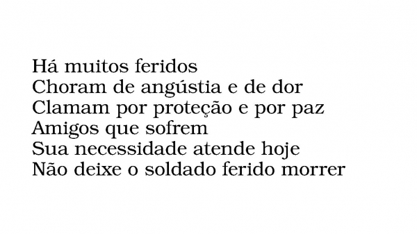 Soldado Ferido - Junior | Slide Gospel