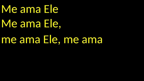 Me ama.pptx | Slide Gospel