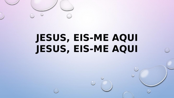 Eu me rendo.pptx | Slide Gospel