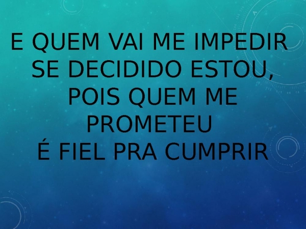 MARCA DA PROMESSA.pptx | Slide Gospel