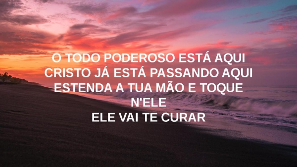 O TODO PODEROSO | Slide Gospel