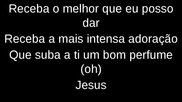 Bom perfume | Slide Gospel