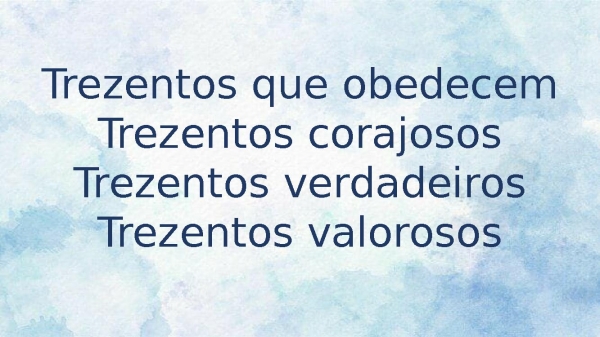 Gideão e os trezentos | Slide Gospel