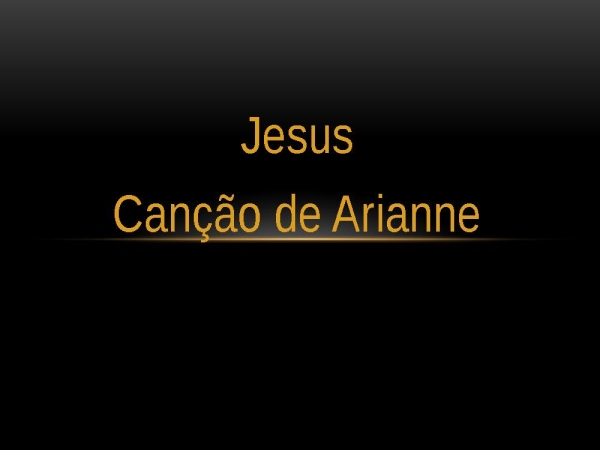 Jesus | Slide Gospel